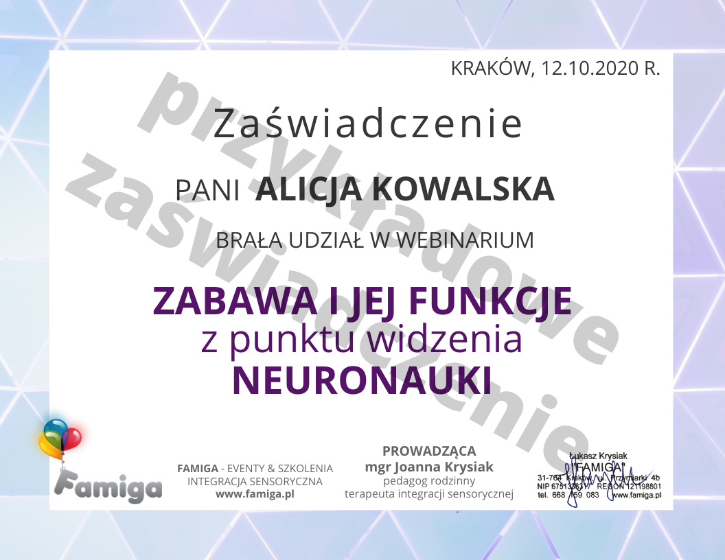Webinar #156 – Metody wspierające dyscyplinę – Famiga