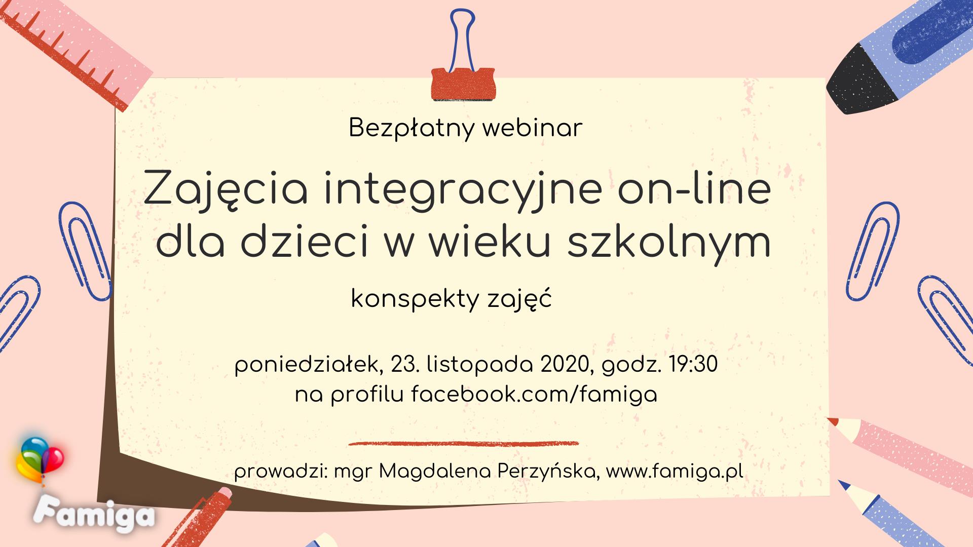 Famiga – Szkolenia dla nauczycieli i rodziców, Webinary, Integracja ...
